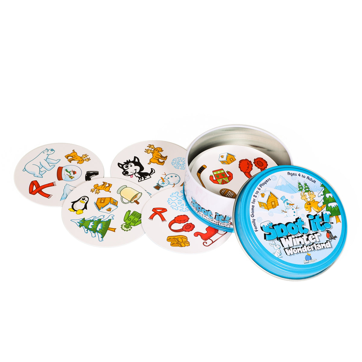 Spot It! Winter Wonderland – I'm Board! Games & Family Fun