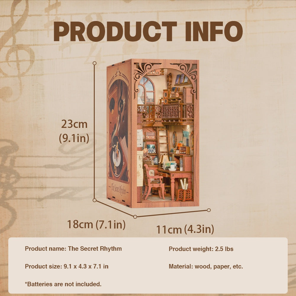 DIY Book Nook: The Secret Rhythm – I'm Board! Games & Family Fun