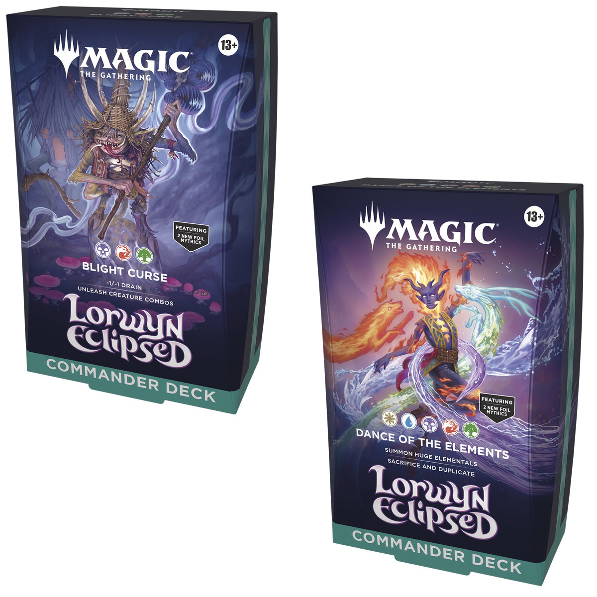 MtG Lorwyn Eclipsed Commander Deck – I'm Board! Games & Family Fun