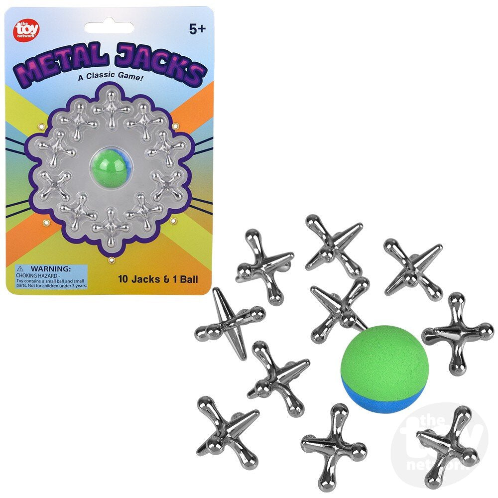 Classic Metal Jacks – I'm Board! Games & Family Fun