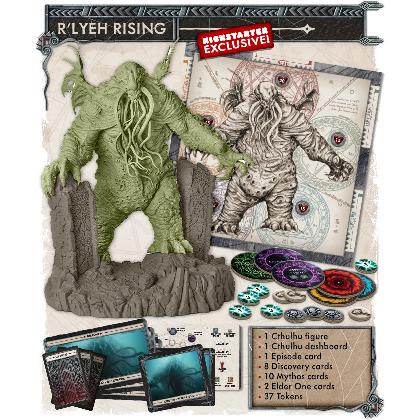 Cthulhu Death May Die: R'lyeh Rising - Giant Cthulhu Figure and Expans ...