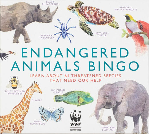 Endangered Animals Bingo – I'm Board! Games & Family Fun
