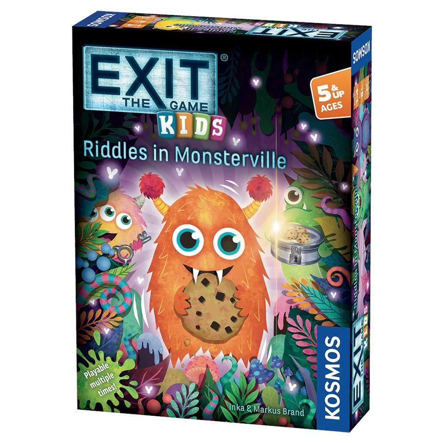 Exit Kids: Riddles in Monsterville – I'm Board! Games & Family Fun