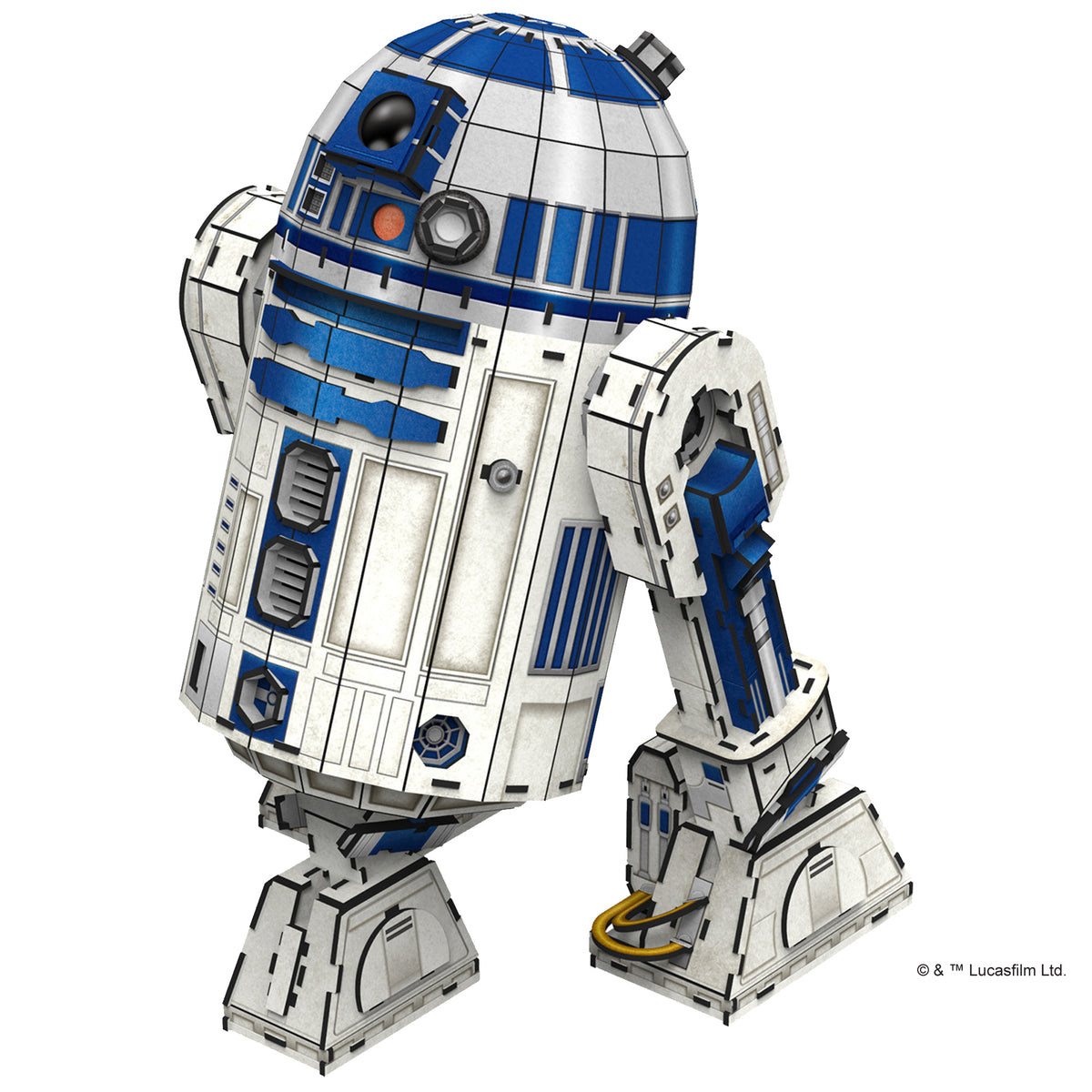Star Wars R2-D2 Paper Model Kit – I'm Board! Games & Family Fun