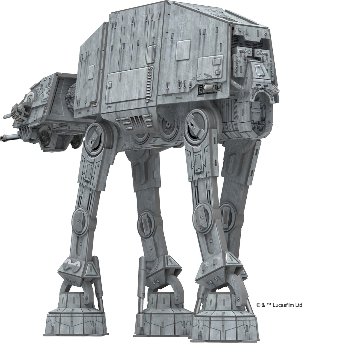Star Wars Imperial AT-AT Paper Model Kit – I'm Board! Games & Family Fun