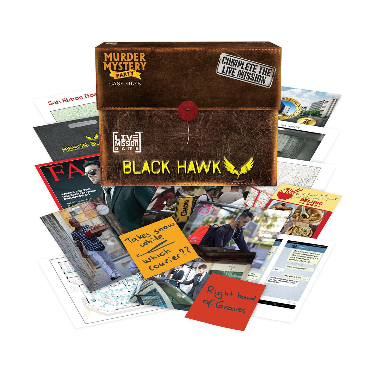 Murder Mystery Crime Investigation: Mission: Black Hawk – I'm Board ...
