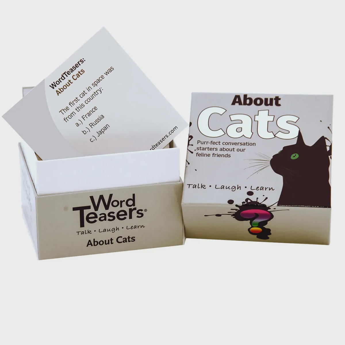 Word Teasers: About Cats – I'm Board! Games & Family Fun