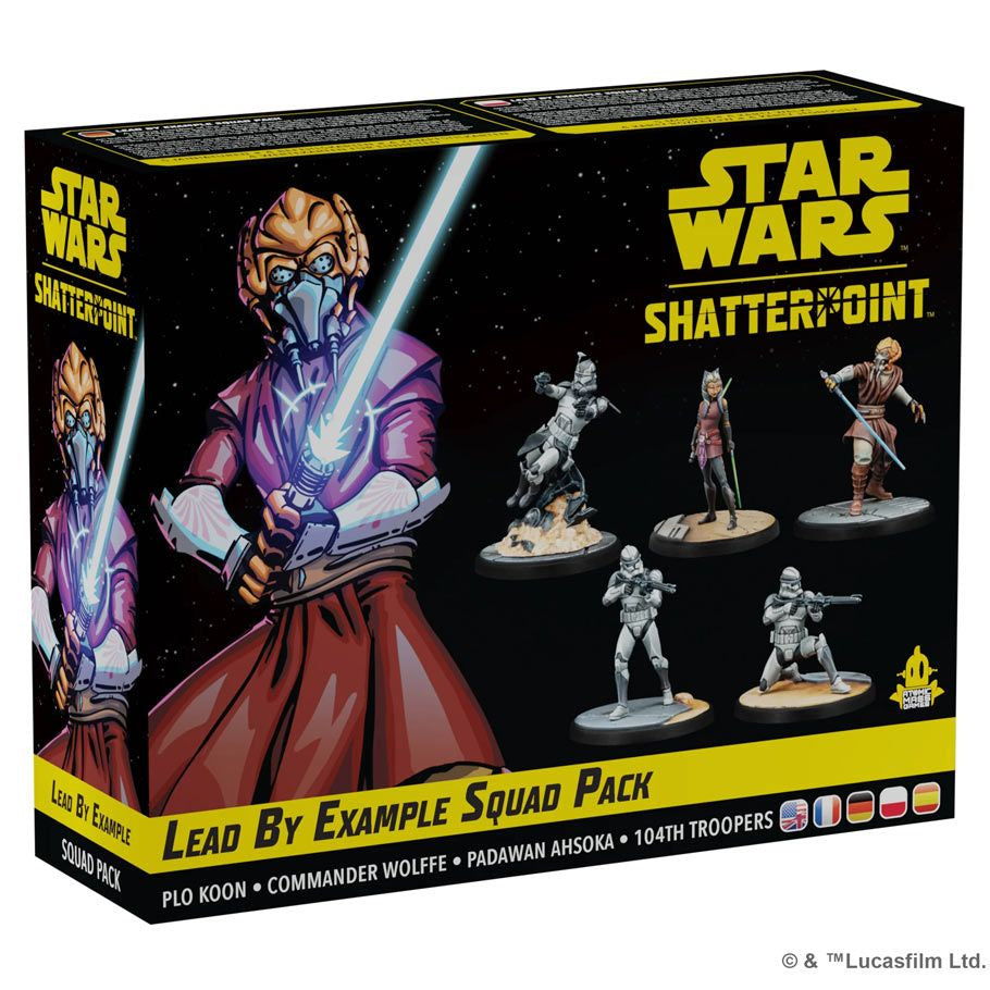 Star Wars Shatterpoint: Lead By Example Squad Pack – I'm Board! Games ...