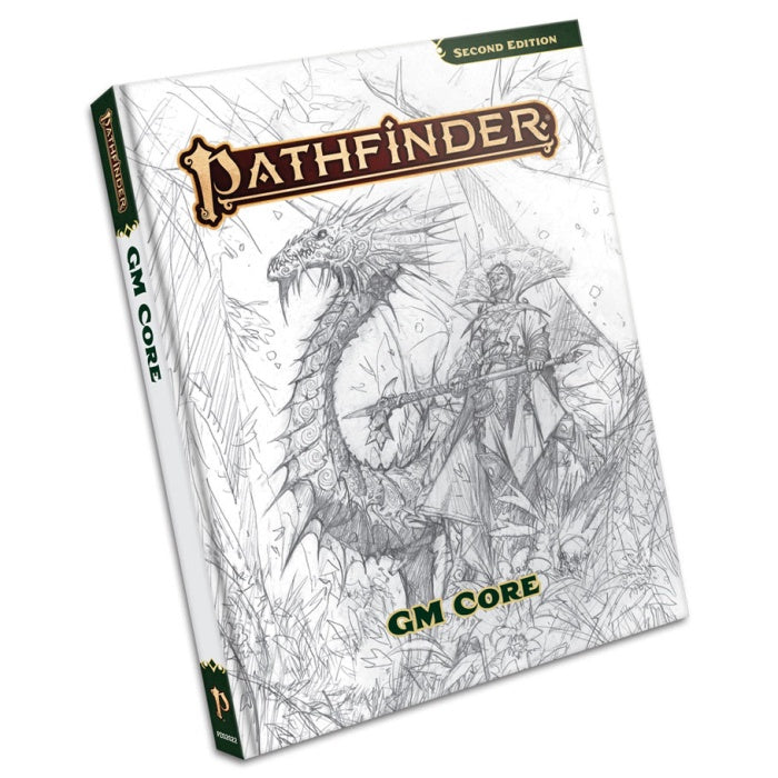 Pathfinder 2e GM Core Rulebook (Sketch Cover) – I'm Board! Games ...